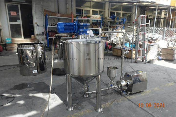 Stirred Equipment Processing Stainless Jacket Fermentation Tank Reactor ...