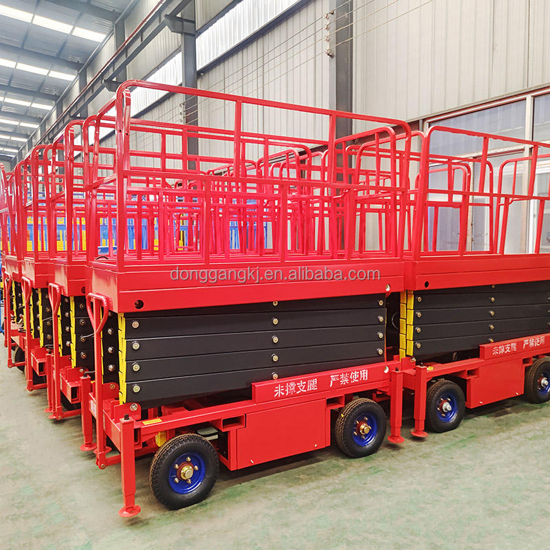 Mobile Self-propelled Articulated Hydraulic Scissor Lift 100kg 4 Meter ...