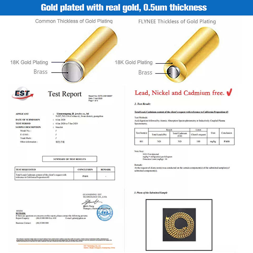 Wholesale Hip Hop 14k Gold Cuban Link Chain Cuban Link Chain Cuban ...