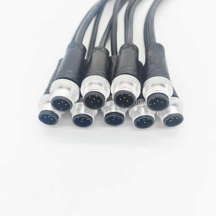 Factory Customize M12 Connector Aviation Shielded Cable IP68 Waterproof ...