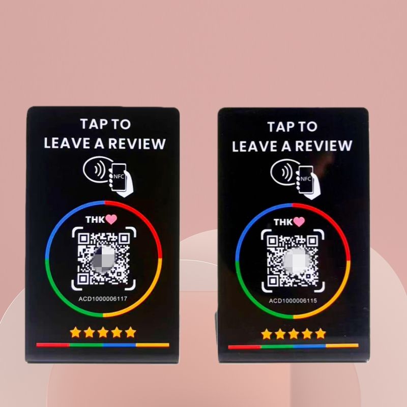 NFC Access Control Handheld Cards Customized White and Black Polyvinyl ...
