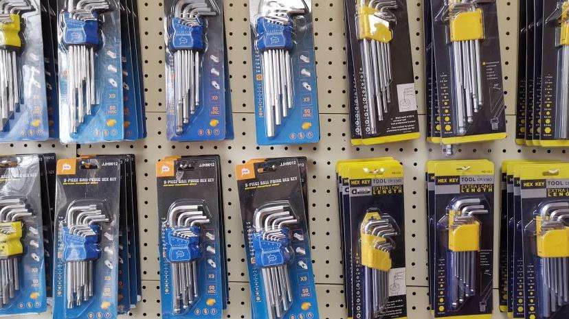 8 Pack Portable Folding Wrench Set Torx Allen Wrench Chrome Vanadium ...