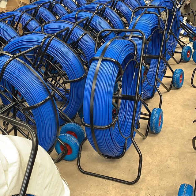 4mm X40m Conduit Snake Underground Cable Laying FRP Fiberglass Duct ...