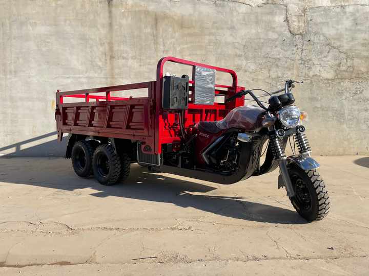 Open Body Type 350CC Water-Cooled Engine Cargo Dumper 2-Axis 9-Wheel ...