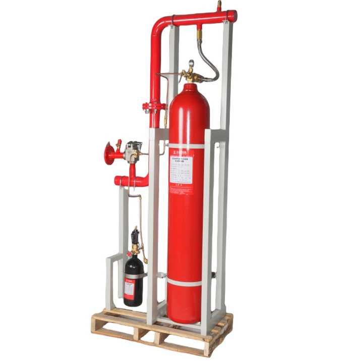 High Quality Fire Suppression System With Gas IG541 80L 20Mpa Gas Extinguishing System IG541 ...