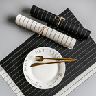 PVC table top mat home deco restaurant anti slip heat resistance dining ...