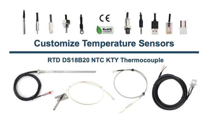 Dallas Semiconductor DS18B20 Temperature Sensor - Waterproof