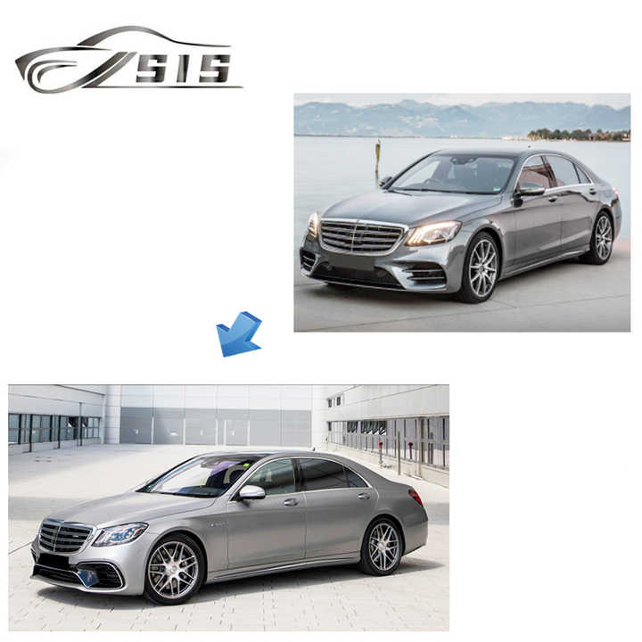 2018+ Year W222 Body Kit Upgrade to S63 S65 Ti PP Material for W222 ...
