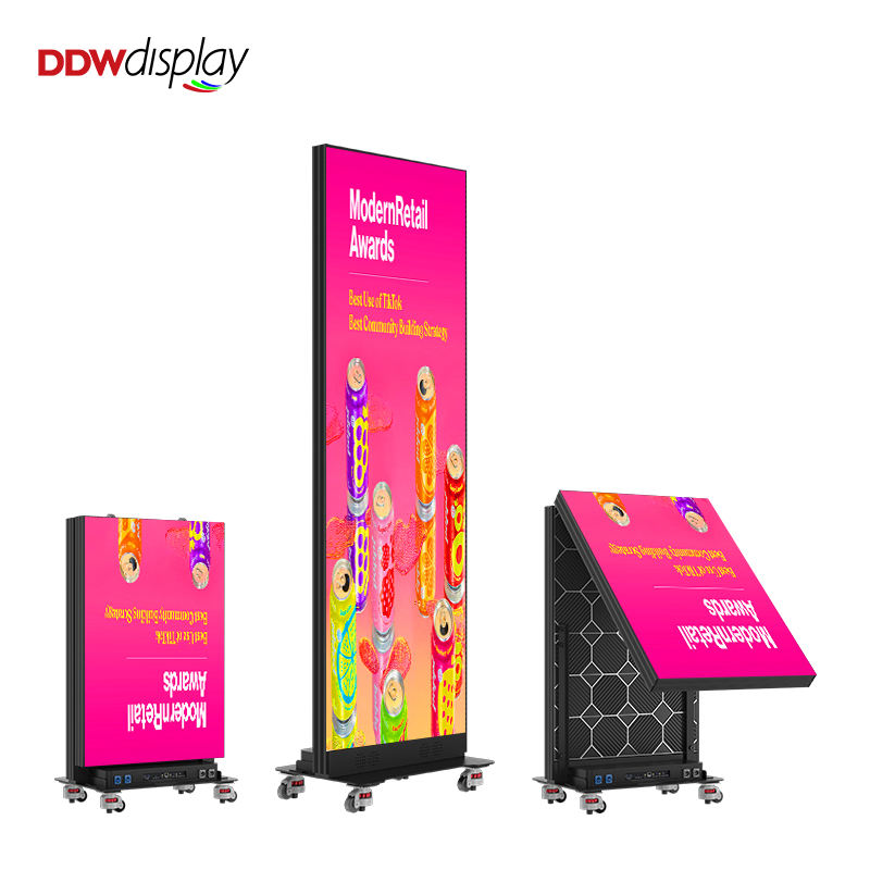 Portable Mobile Folding LED Display Plug & Play Design Indoor LED ...