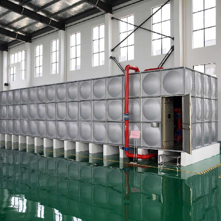 FRP Insulated Water Tank Outdoor Fiberglass Tanks Water Storage Modular ...