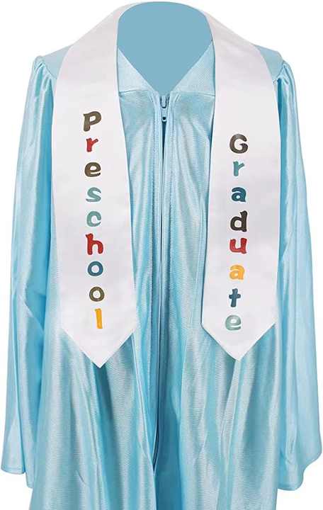 60 Inches Kids Graduation Stoles Sublimation Blank Stoles for Preschool ...