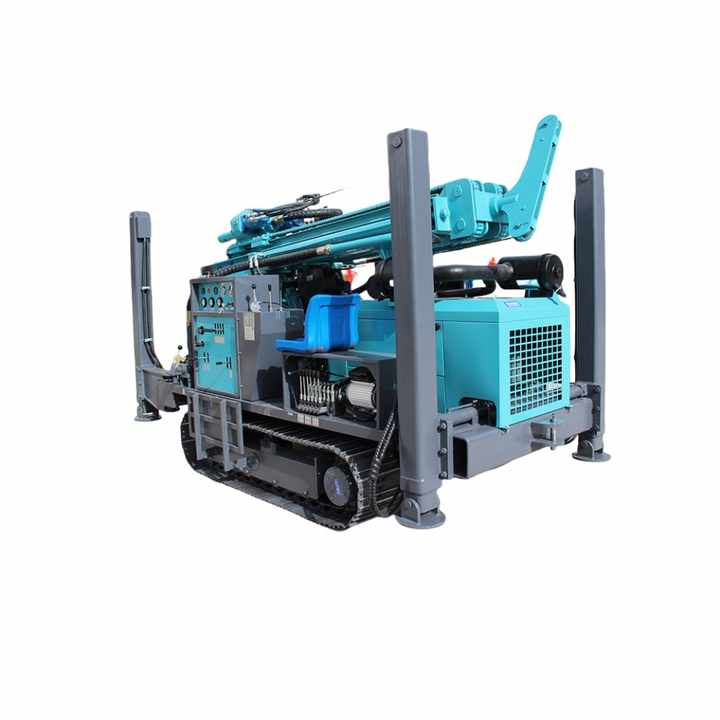 Water Well Tractor Mounted Auger Drilling Rig with the Drilling Depth ...