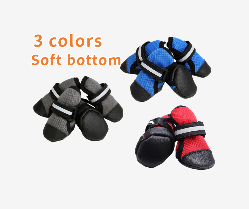Waterproof Pet Dog Shoes Anti-slip Rain Footwear for Small Cats Dogs ...