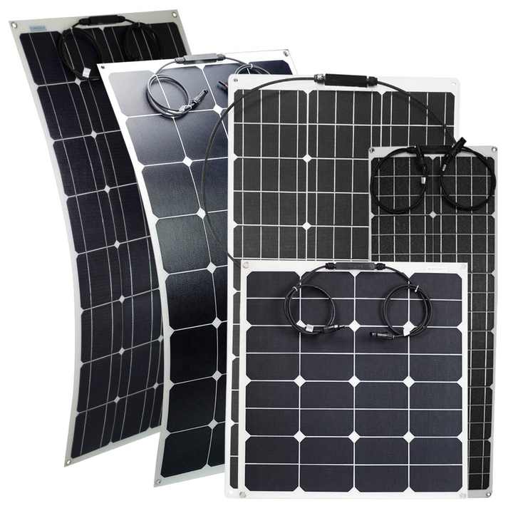 330W Mono PERC Ultrathin Flexible Resilient Aesthetic Solar Panel ...