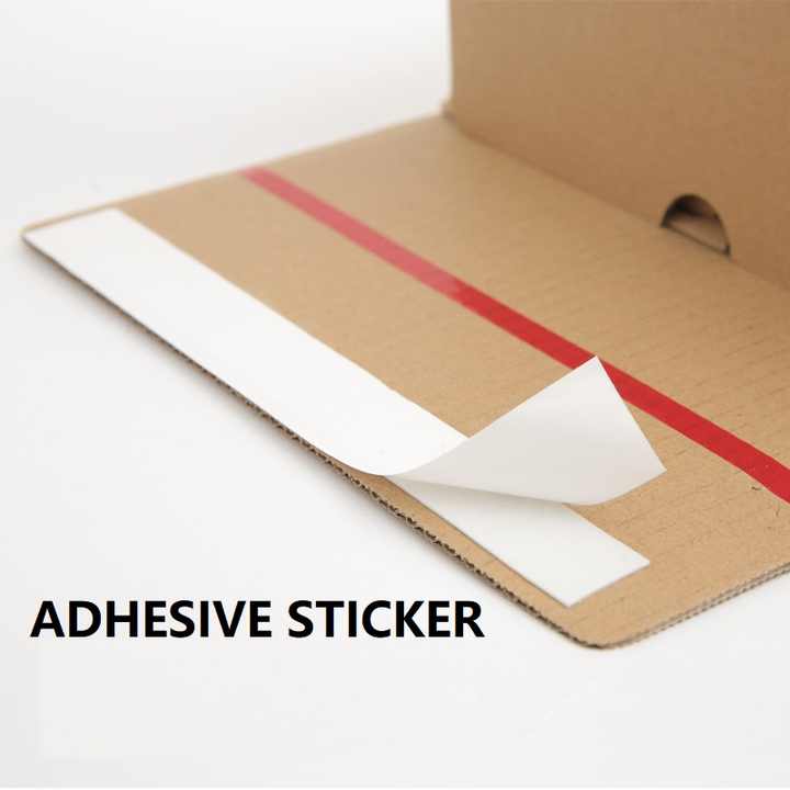 Custom Corrugated Cardboard Paper Packaging Tear Strip Printed Self ...