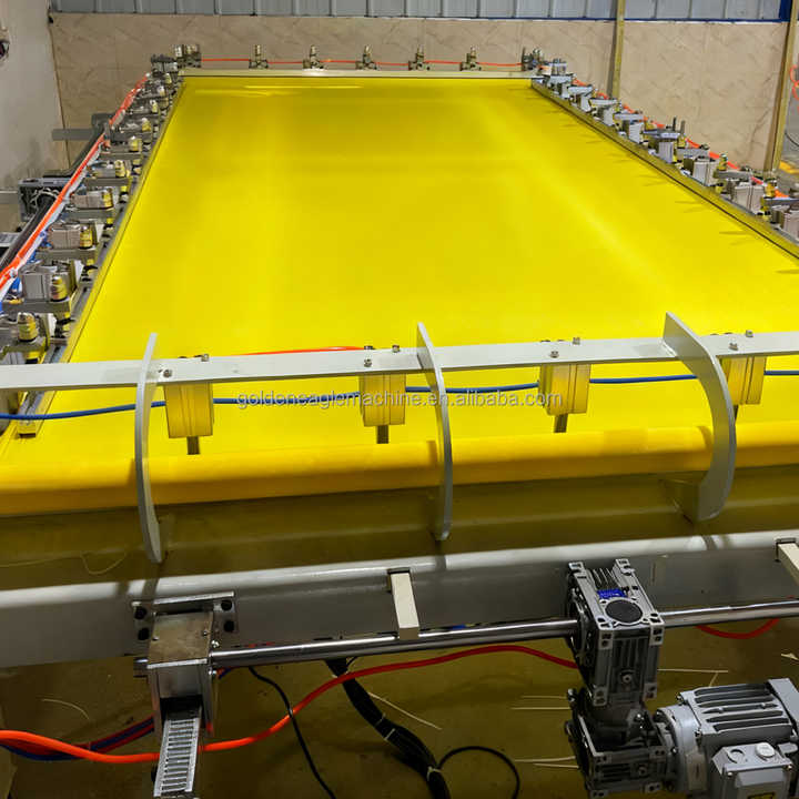 Automatic Screen Printing Mesh Stretching Machine Wire Mesh Making ...