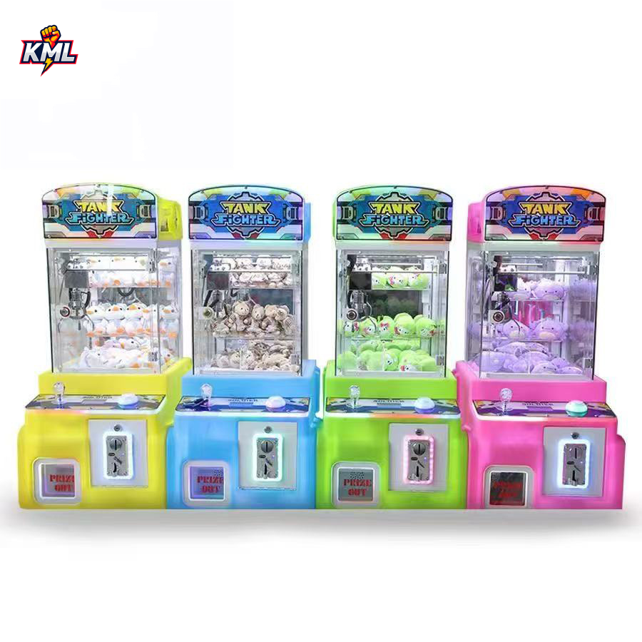 Mini Claw Machine Coin-Operated Arcade Game for Small Toys Prizes Doll ...