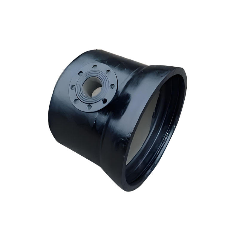 Ductile Iron Double Flange High Pressure Reducer Tee Fittings for ...