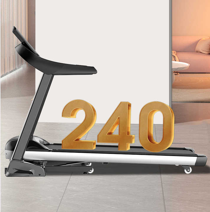 3.5hp Semi Commercial Treadmill Speed up to 16km/h Foldable Electric ...