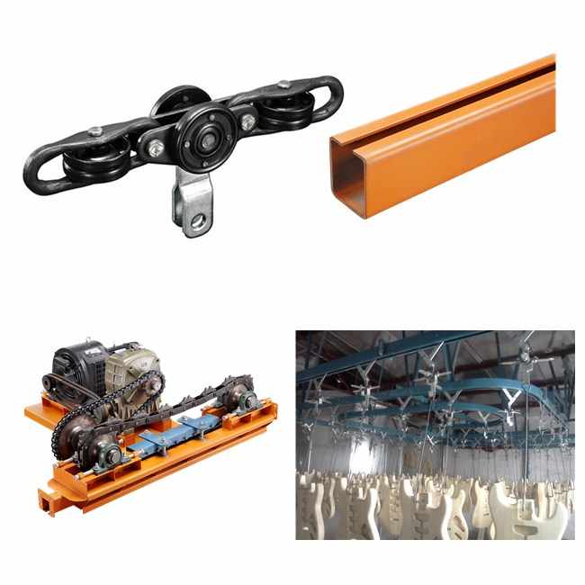 China Made UH 5075 Trolley Overhead Conveyor System for Efficient ...