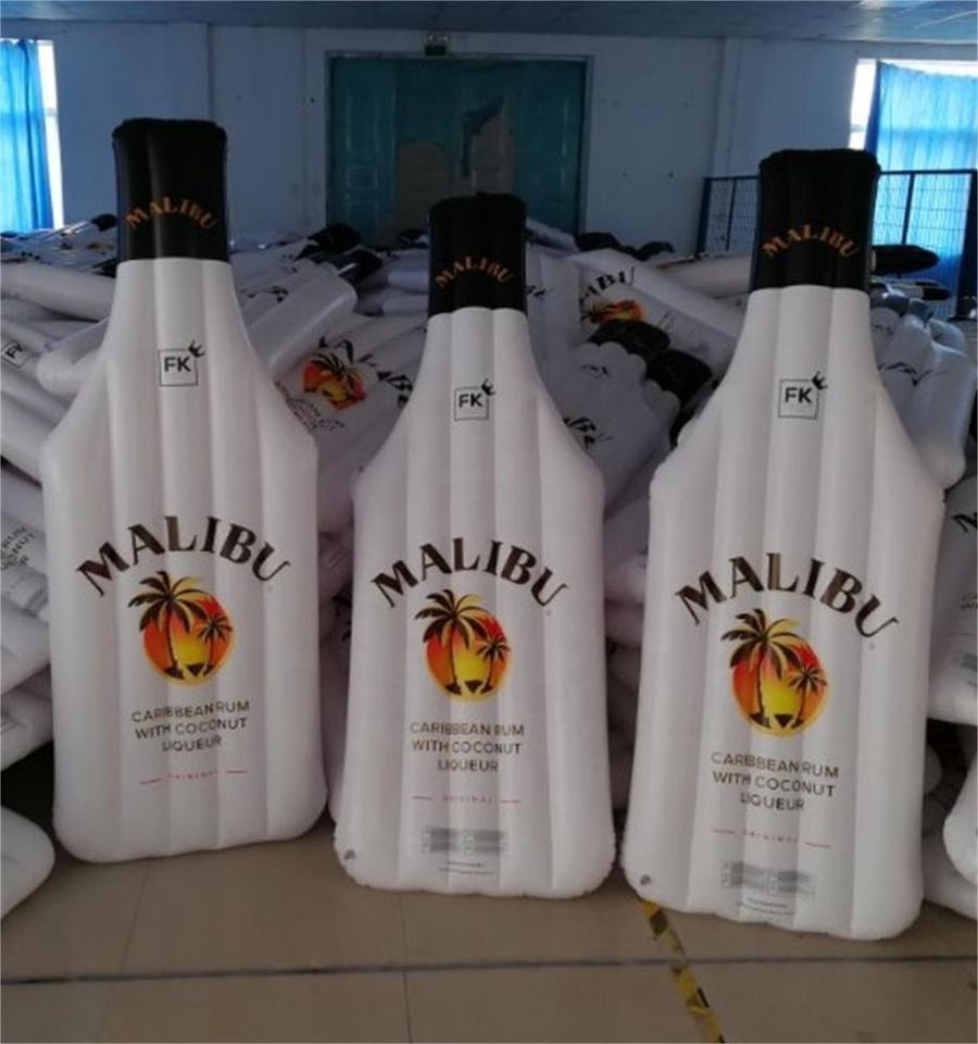Beer Bottle Inflatable Air Mattress - Floating Lilo Mattress