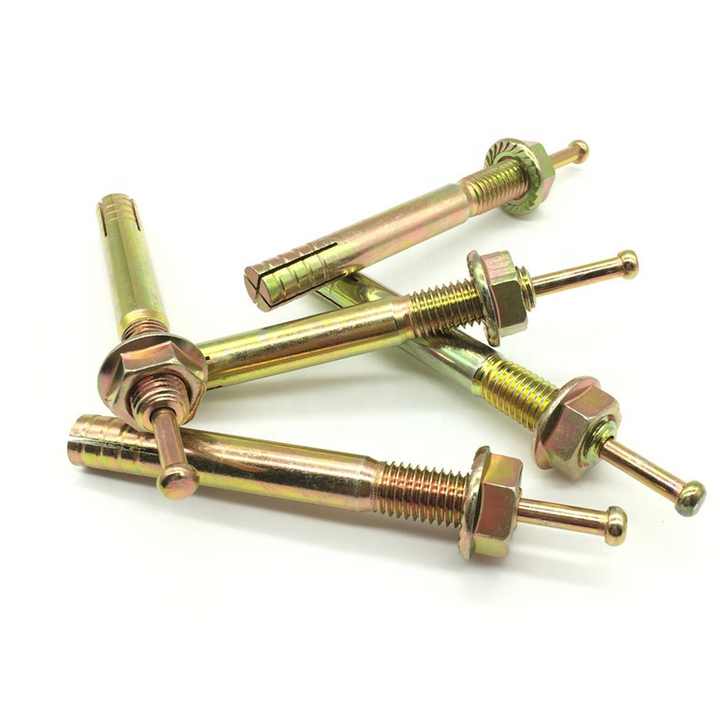 M6 to M24 Steel Galvanized Nail Strike Anchors - Durable & Reliable