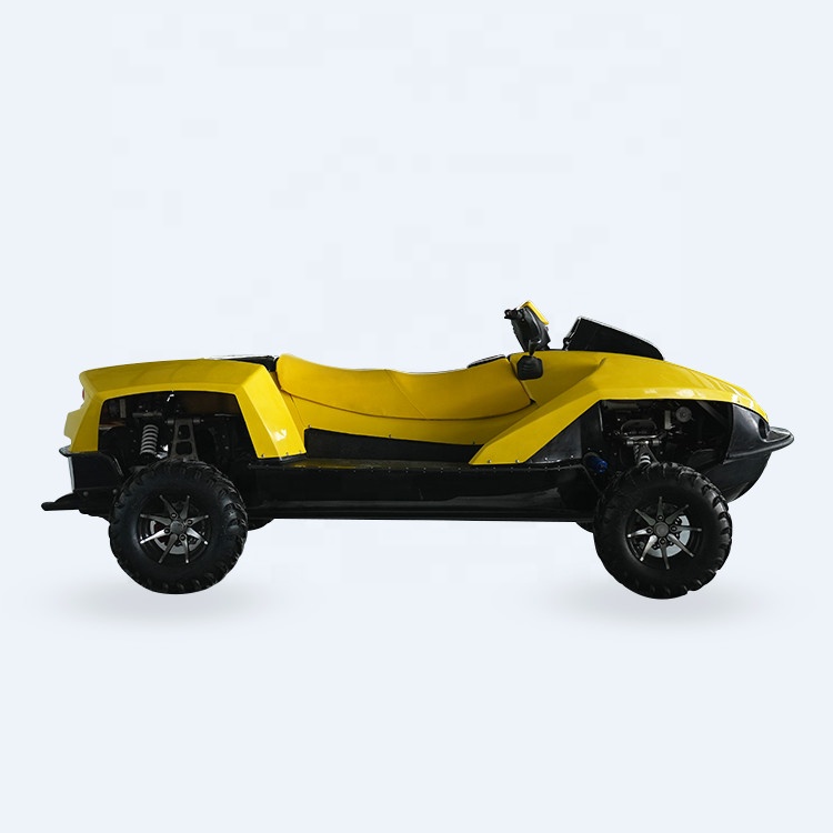 Amphibious Boat with Wheels - High Speed & Stunt Capabilities