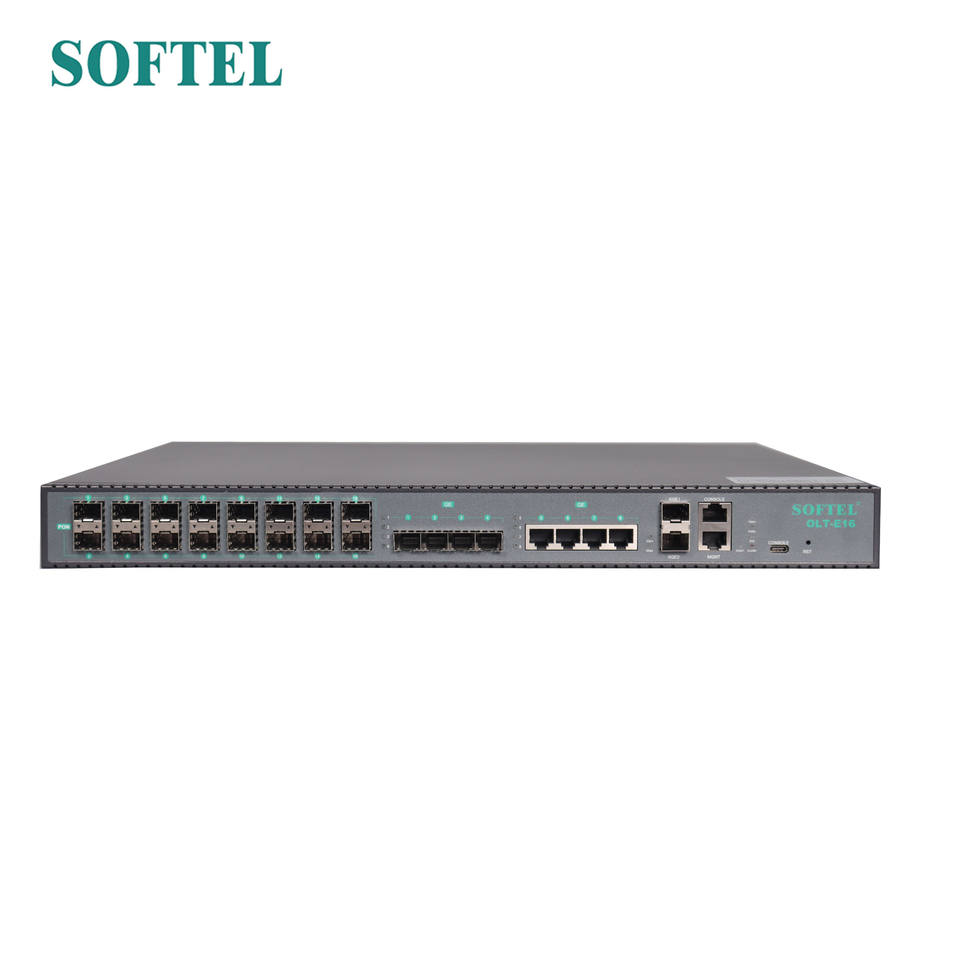 OLT EPON 1U High 19 Inch Rack Mount SFP PX20 +++ 16 Port