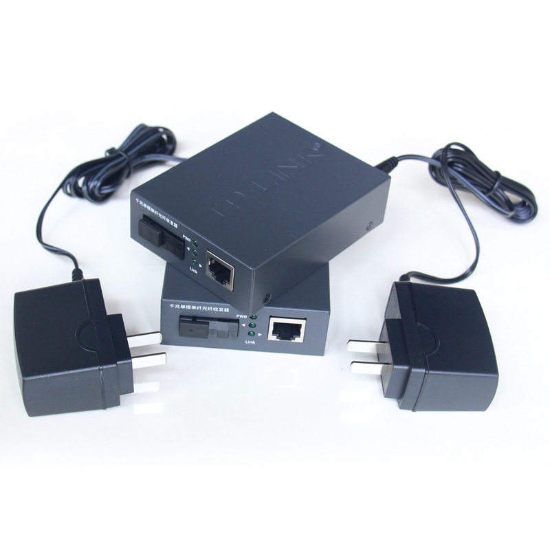 TPLINK Gigabit Ethernet Fiber Optic Transceiver Single Mode Single ...