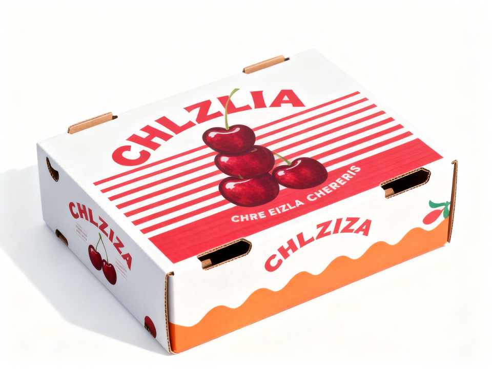 Customized High-End Corrugated Cherry Carton Packaging Box 3mm-5mm ...