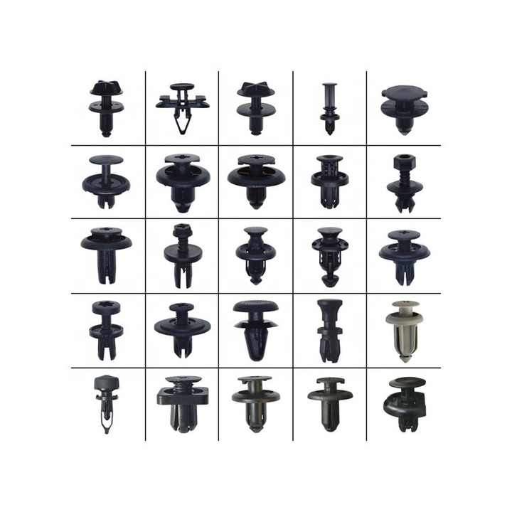 B41 Auto boutique fixing plastic propulsion-type car expansion buckle ...