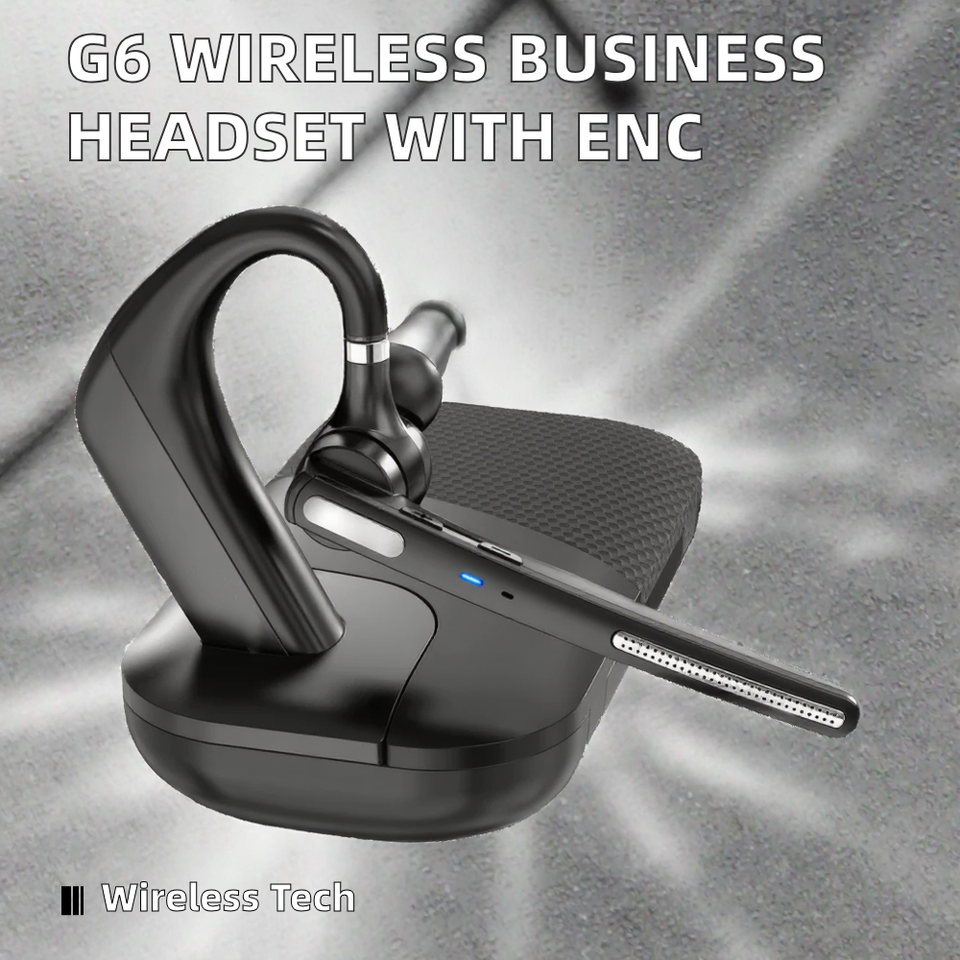 Qualcomm Chipset G6 Wireless Business Earbuds HD Call Stereo for ...