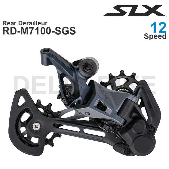 SHIMANO SLX M7100 12v Rear Derailleur RD-M7100-SGS 1x12-speed Low ...