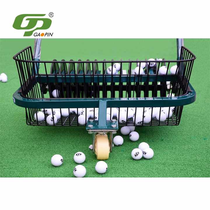Golf Training Equipment Ball Pick up Machine With Wheels Grass Files ...