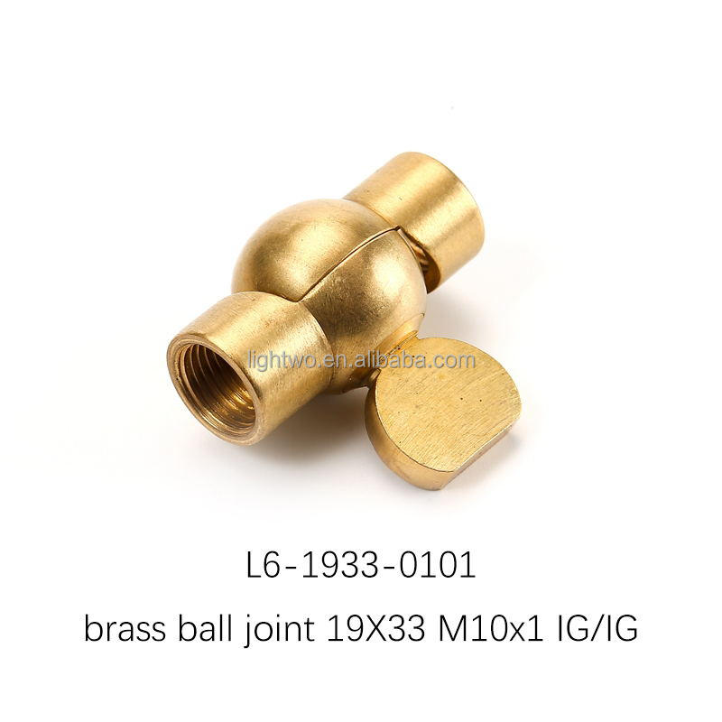 Professional manufacturer high quality brass ball swivel joint for ball ...