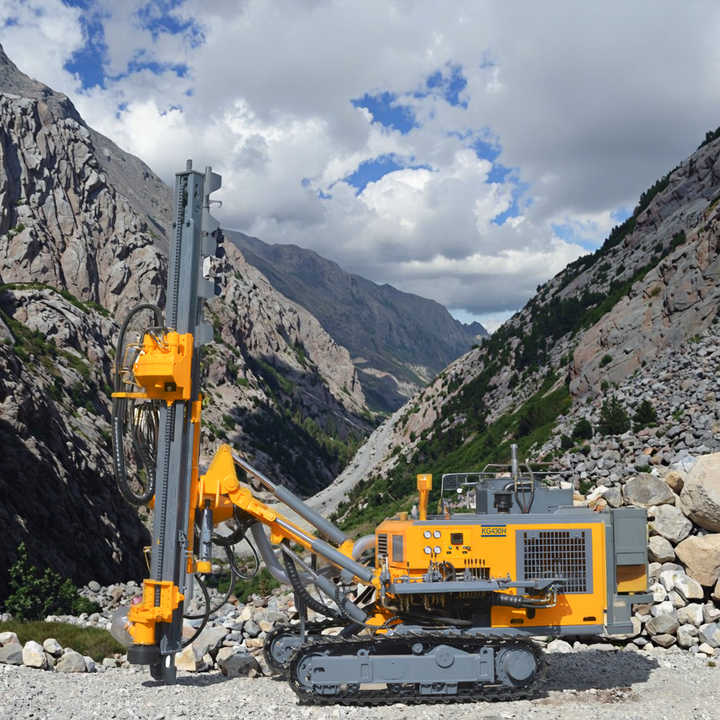 Kaishan Crawler-Mounted DTH Drilling Rig for Rock Blasting in Complex ...