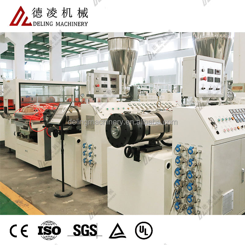 Industrial Strength Plastic Extrusion Line Machine Single Double Triple ...