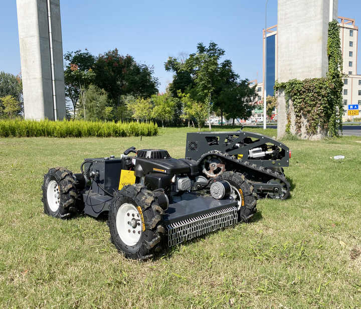 High Productivity China Remote Control Lawn Mower Kit with Engine Radio ...