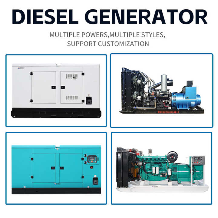 Diesel Generator Plant Silent Electric Soundproof Generator 40Kw 100Kw ...