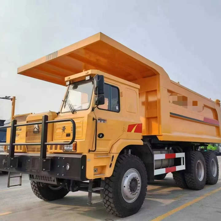 New 105 Ton HOWO Dump Truck with 371HP Diesel Manual Transmission Euro ...