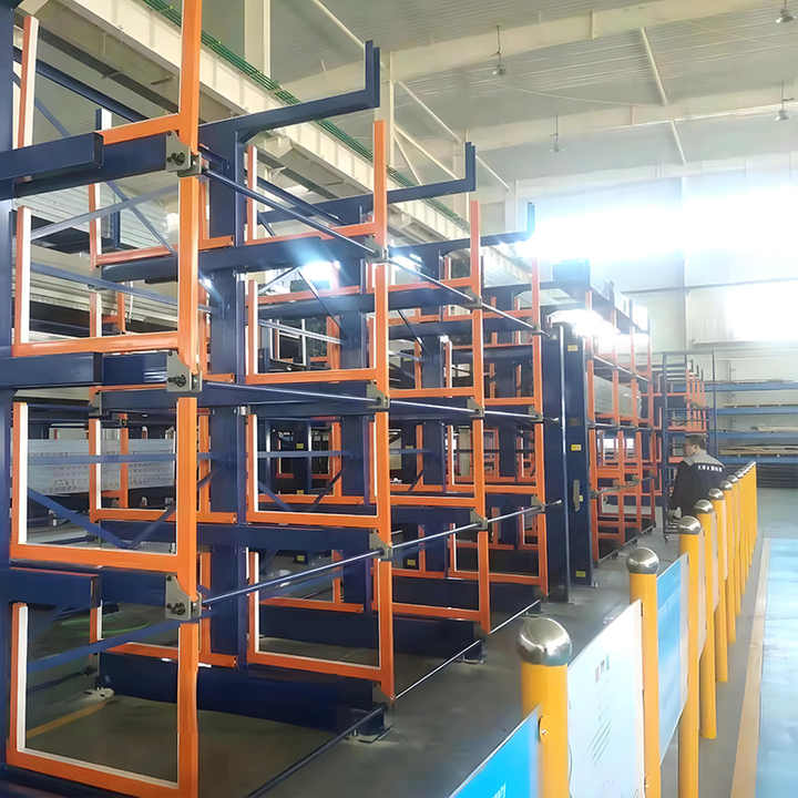Factory Direct Telescopic Cantilever Heavy Duty Shelves Multi-layer ...