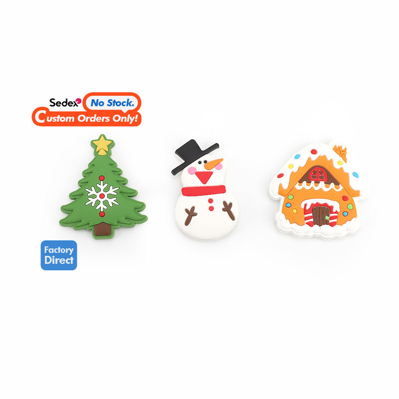 Personalized Custom Christmas PVC Refrigerator Magnets Kids 3D Pvc ...
