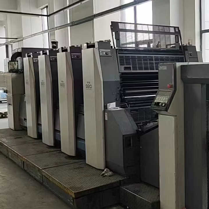 Used RYOBI 924 Four Color Offset Printing Machine - Reliable 4-Color ...