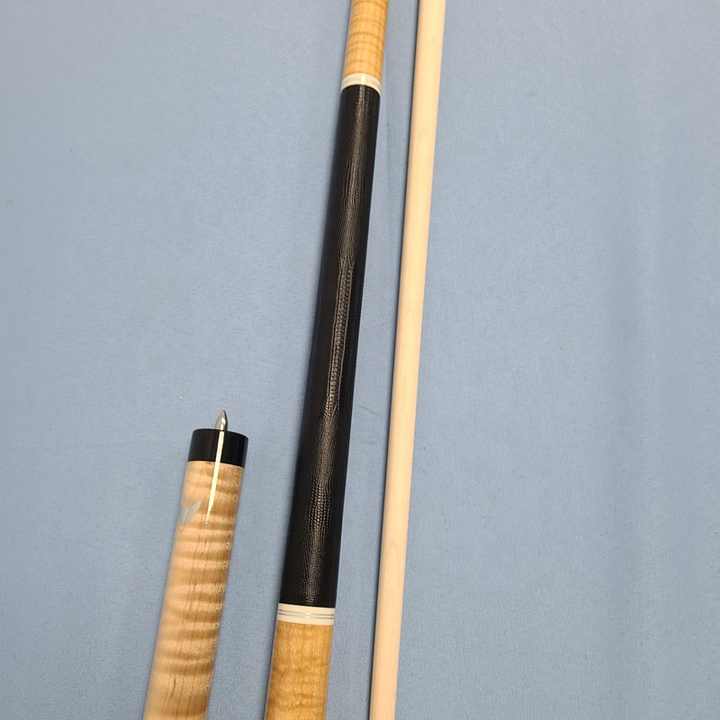 New Arrival Cueangel 58 Inch+13mm Tip Size Radial Pin Tiger Maple Wood ...