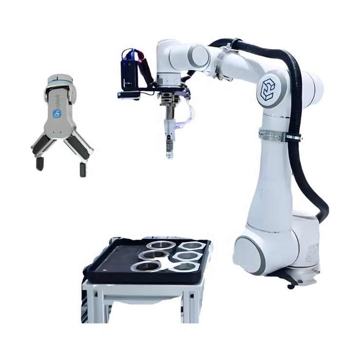 Automatic Robotic Arm Industrial Cobot Collaborative Container With 3D ...