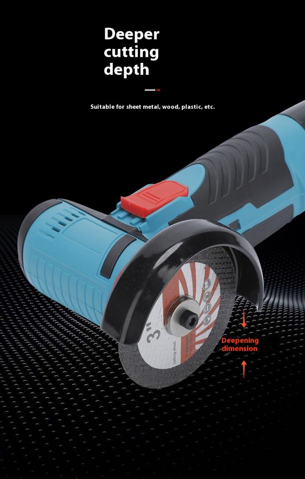 Portable Electric Angle Grinder Industrial Grade Multifunctional Power ...