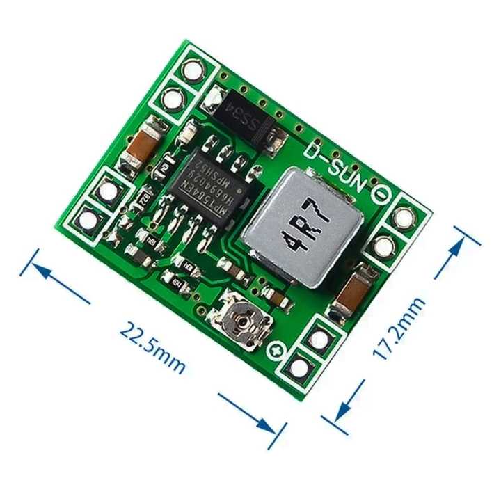 Mini MP1584EN DC DC Buck Converter - Adjustable Power Module