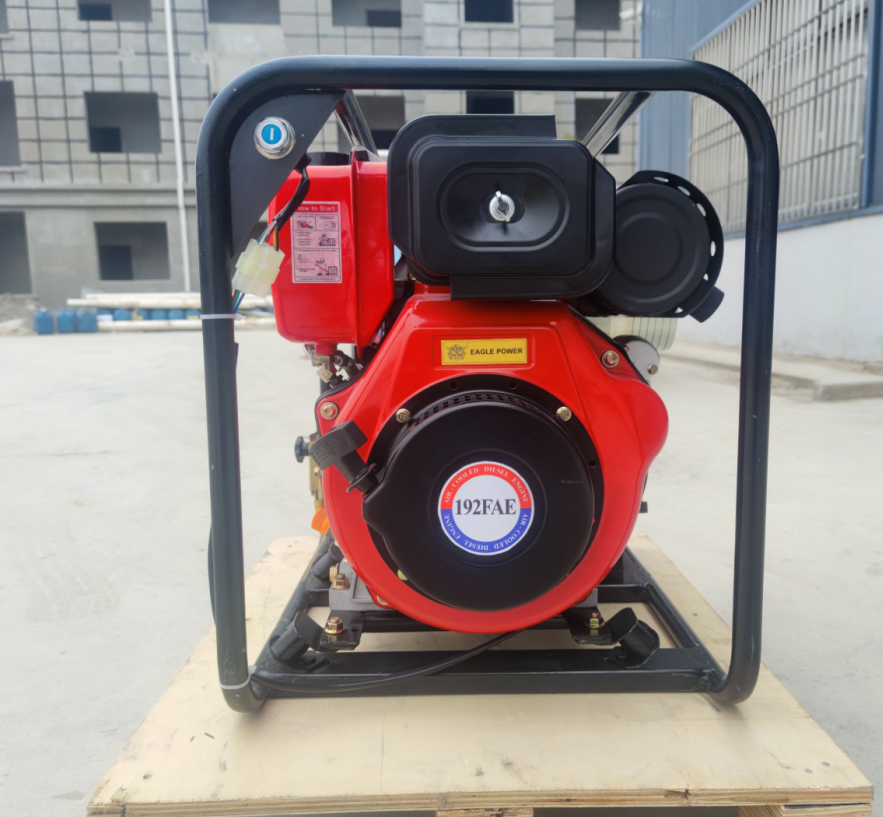 15HP Portable Diesel Engine Water Pump Set Diesel Pump Price Electric 4 ...