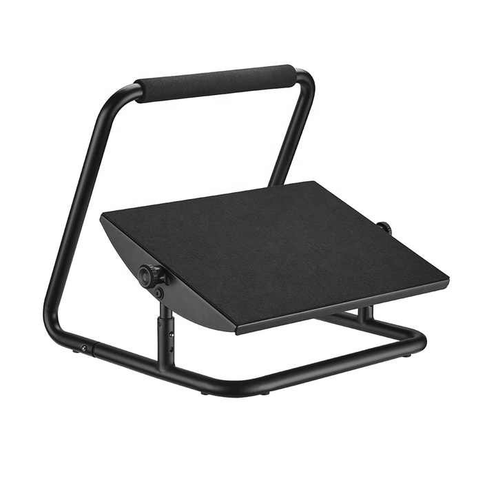 Ergonomic Steel Footrest Stool - Adjustable & Comfortable