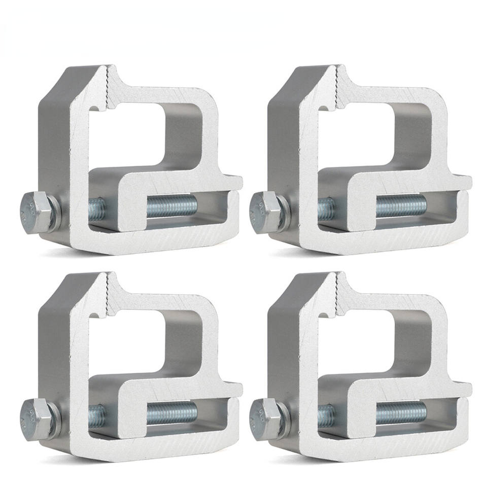 4pcs/Set Heavy Duty C-Clamps Truck Cap Topper & Camper Shell Mounting ...